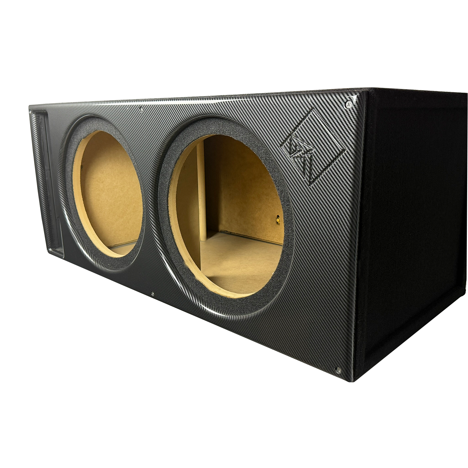 12" Dual Vented Power T1 Enclsoure -Premium Faceplate, – Atrend USA